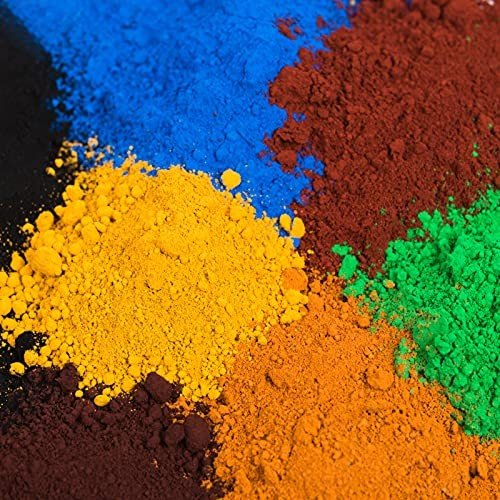 Vibrant 7 Colors Iron Oxide Powder for Concrete