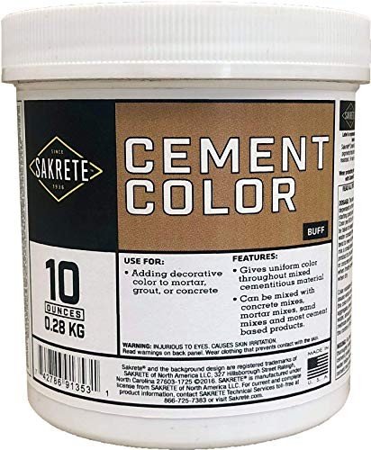Buff Cement Color by Sakrete - 10 Oz Easy Mix