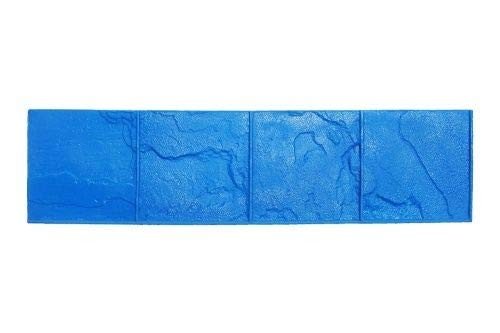 Slate Tile Concrete Stamps - 4 Piece Set