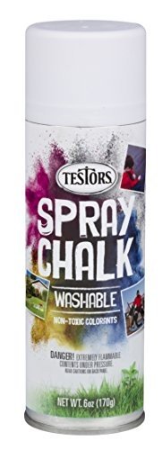 White Spray Chalk by Testors - 6 oz