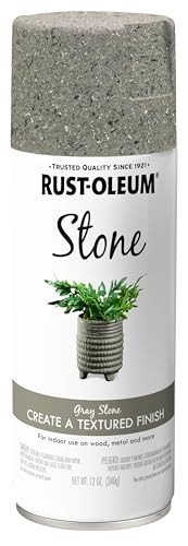 Rust-Oleum Stone Creations Spray - 12 oz Gray