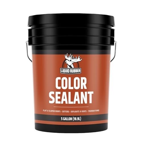 Beige Liquid Rubber Sealant - Waterproof 5 Gallon