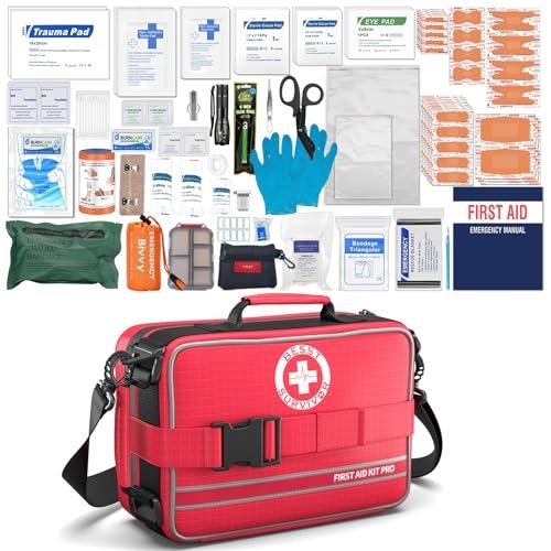 Complete 252-Piece Advanced First Aid Kit