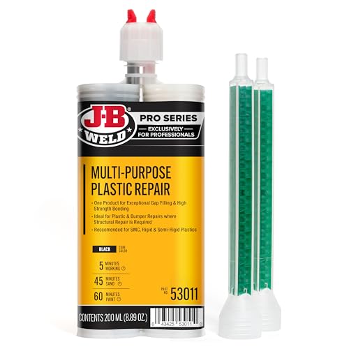 J-B Weld Plastic Repair Kit - Fast & Easy Fixes