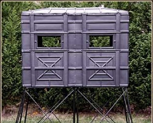 Hughes 4x8 Clubhouse Hunting Blind with Windows