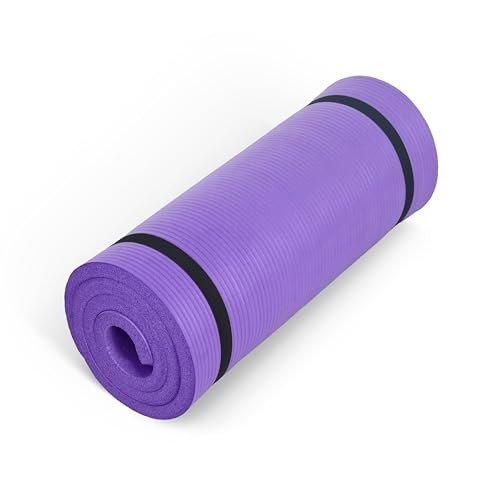 CAP Purple High Density Exercise Mat - 74"x24