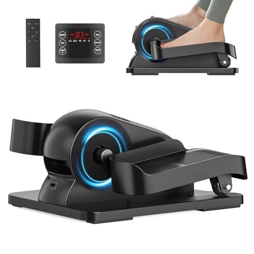 Adjustable Under Desk Elliptical Peddler for Seniors