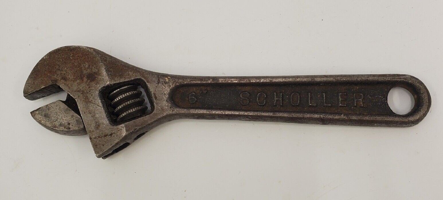 Vintage Crescent 6-Inch Adjustable Wrench - Buffalo