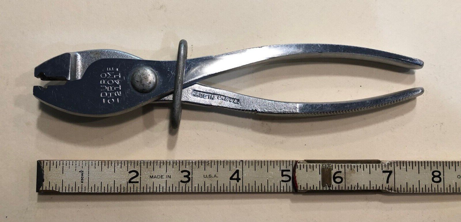 Vintage Duro-Chrome #2141 Hose Clamp Pliers