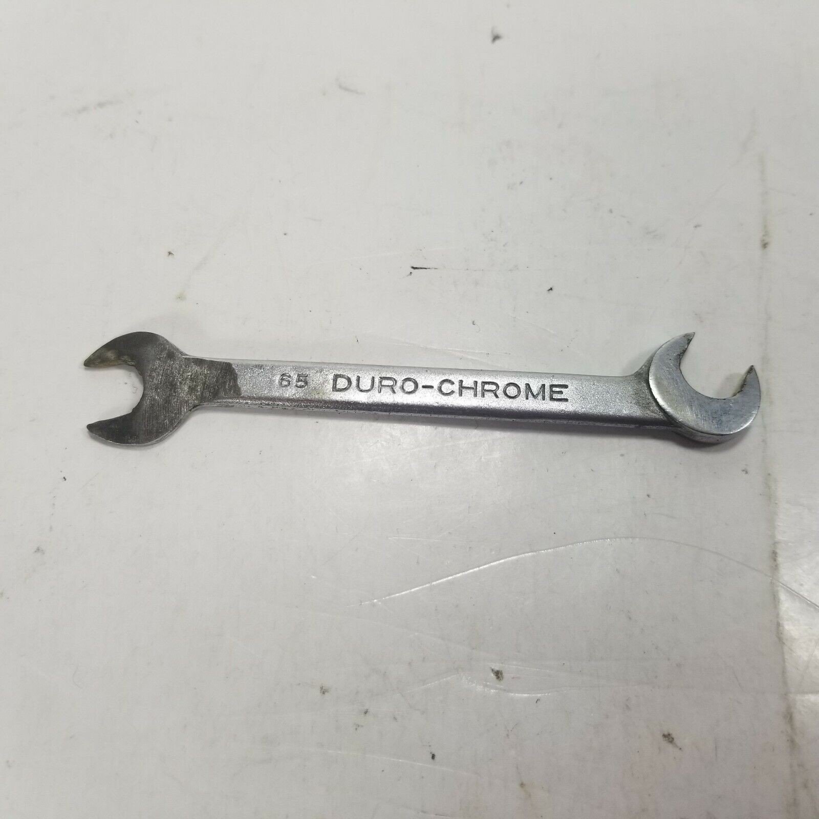 Vintage Duro-Chrome No. 65 Ignition Wrench - USA Made
