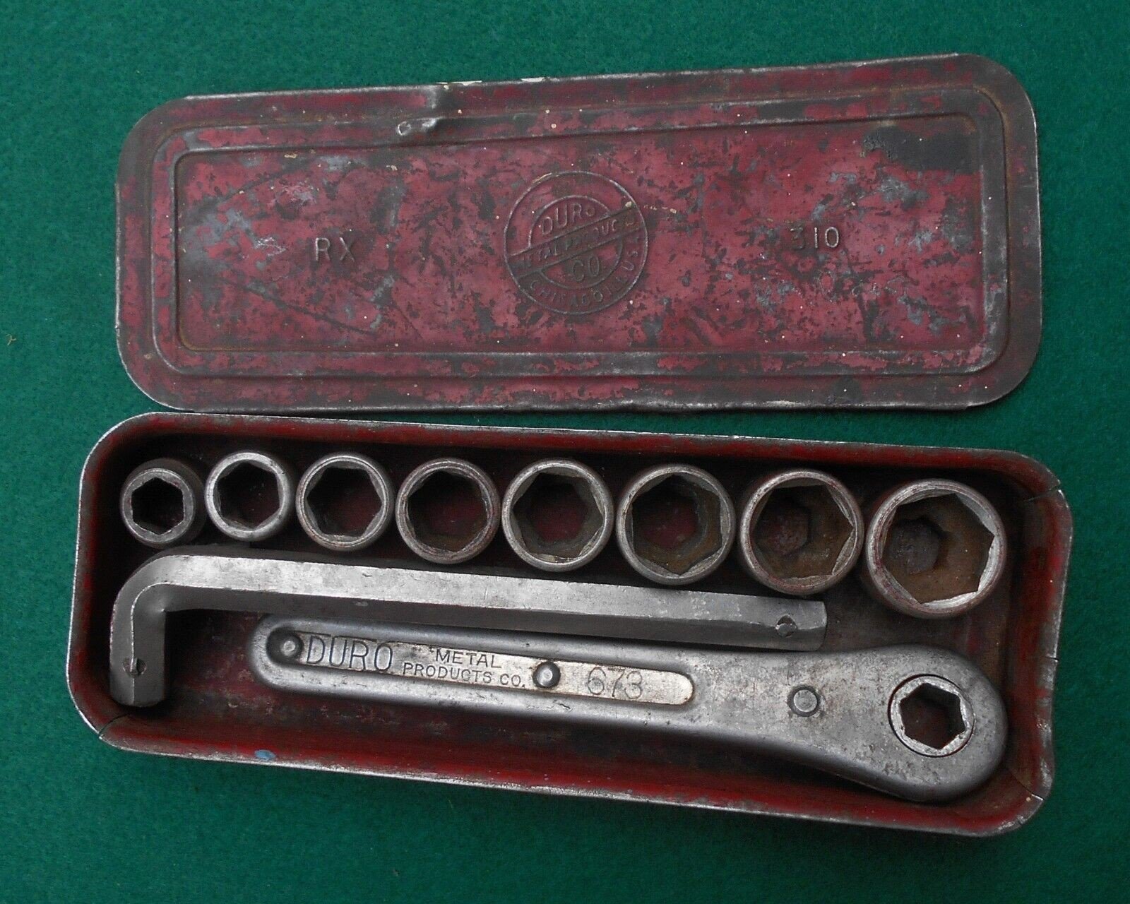 Duro Chrome 11-Piece 1/2" Drive Socket Set
