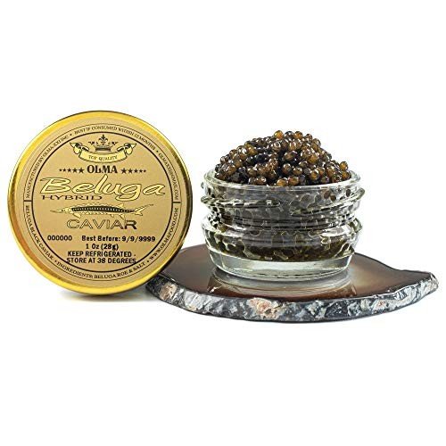 OLMA Beluga Hybrid Caviar - Gourmet Luxury 1oz