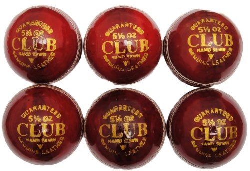 Pro Impact Maroon Cricket Ball for Clubs