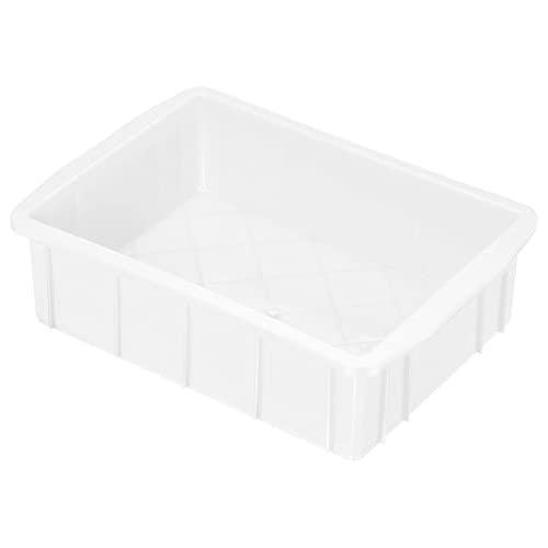 Stackable Plastic Lab Tray - 10"x7"x3
