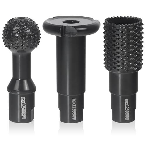 Wood Grinder Ball Gouge Set for Angle Grinders