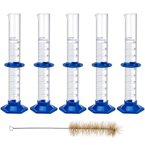 ScitoLAB 100 ml Graduated Cylinders - 5 Pack