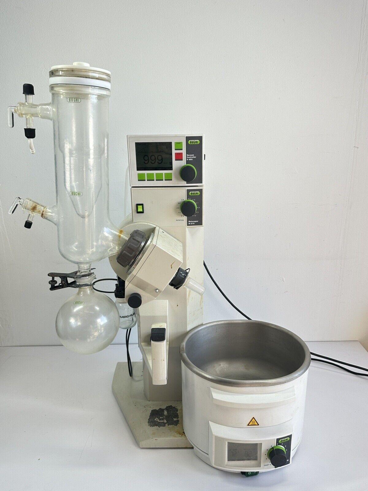Buchi R-210 Rotary Evaporator with Vacuum Controller