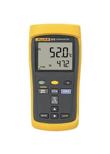 Fluke 52-2 Digital Thermometer: Accurate Temperature Readings