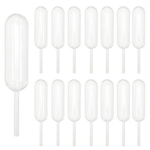 100PCS Clear Plastic Pipettes for Easy Liquid Transfer