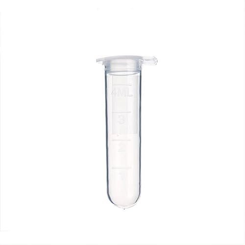 5ml Microcentrifuge Tubes - 300 Pack, Clear