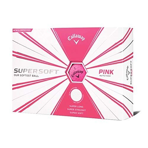Callaway Supersoft Matte Pink Golf Balls - Elevate Your Game!