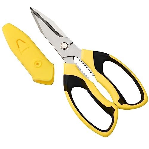 Heavy Duty Utility Scissors for Quick Flooring Cuts