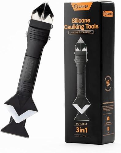 Saker 3-in-1 Caulking Tool for Easy Flooring