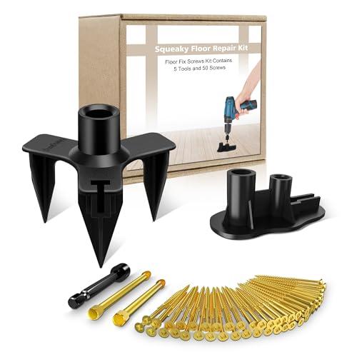 Squeaky Floor Repair Kit: Tools & Screws Included
