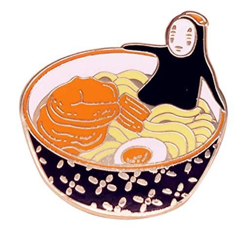 No Face Ramen Enamel Pin - Spectre Design