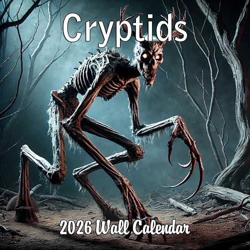 2026-cryptids-monthly-wall-calendar-monsters-gift-calendar-2025-2026 ...