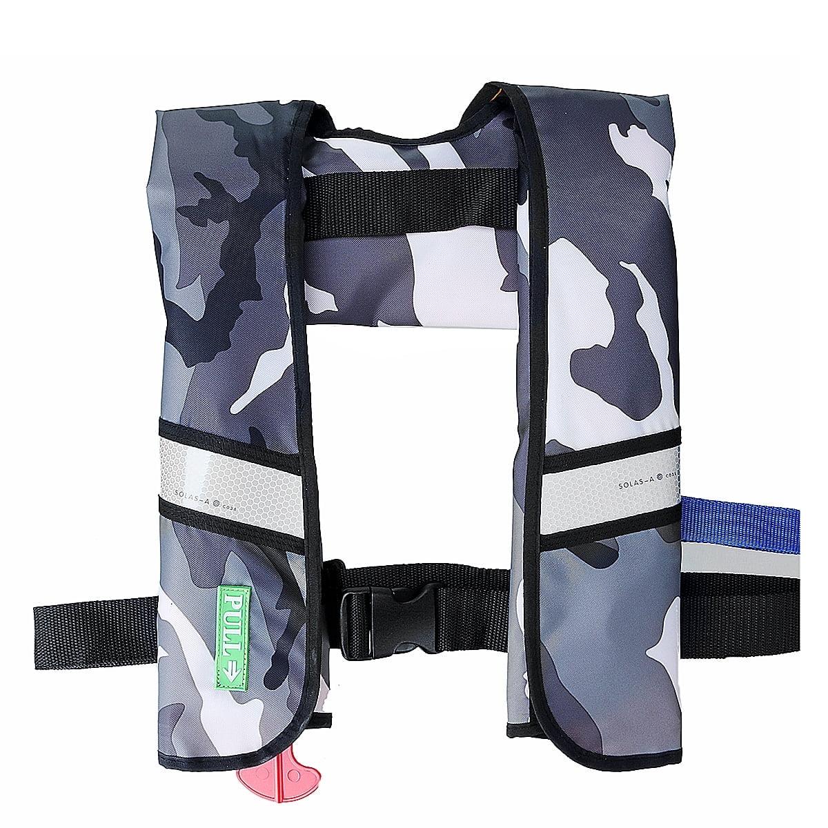 Novashion Inflatable Life Jacket for Kayaking - Reflective Safety
