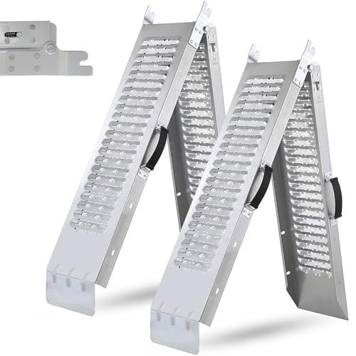 Sturdy Folding Steel Ramps for Easy Mobility