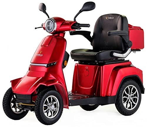 Veleco Gravis Red 4-Wheel Mobility Scooter