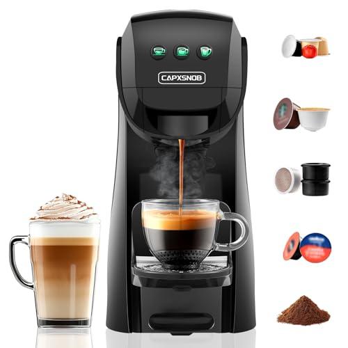 Versatile 5-in-1 Coffee Pod Machine for Home & Office