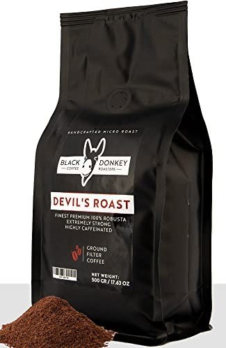 Devil's Roast 500g Strong Espresso Coffee - Bold Flavor