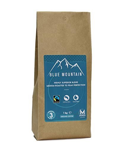 Fairtrade Blue Mountain Medium Roast Coffee - 1kg