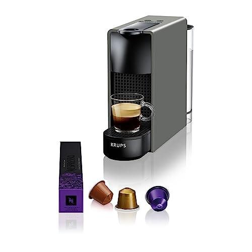 Compact Nespresso Essenza Mini Coffee Machine - Grey