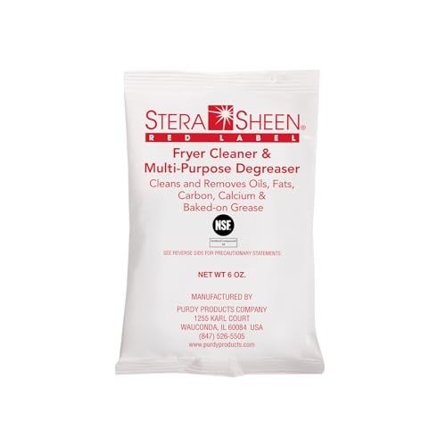 24 Pack Stera Sheen Fryer Cleaner & Degreaser