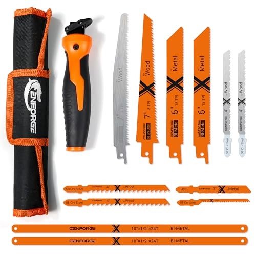 Cenforge 13-PC Multi Blades Hand Saw Set