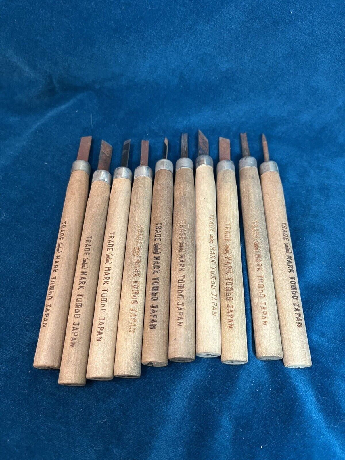 Handcrafted Mark Tumbo Pottery Tool Set from Japan