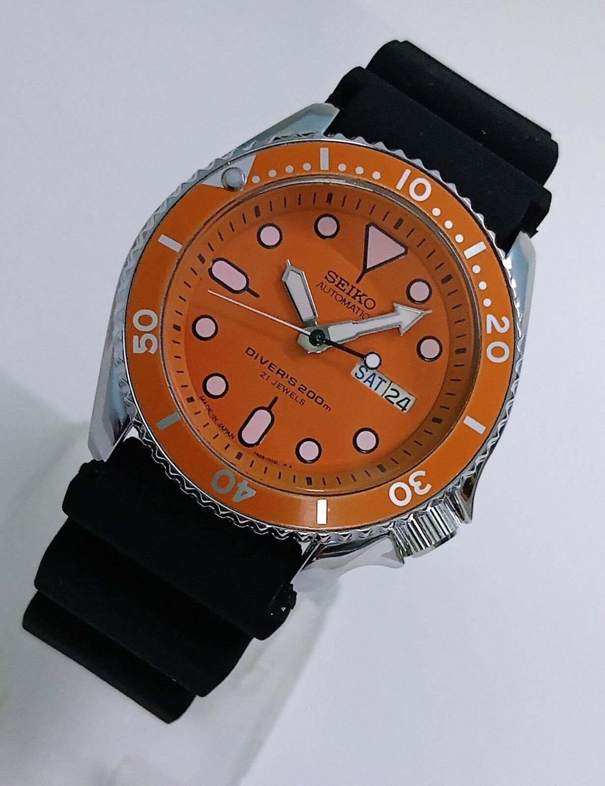 Seiko Vintage Diver's Automatic Watch for Men