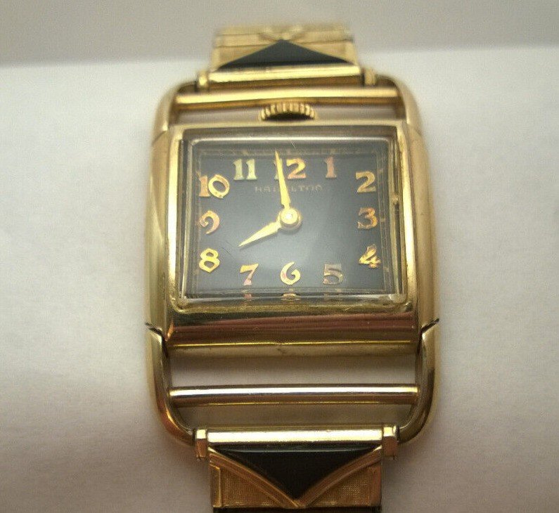 Shop Vintage Hamilton Contour 14K Gold Filled Watch