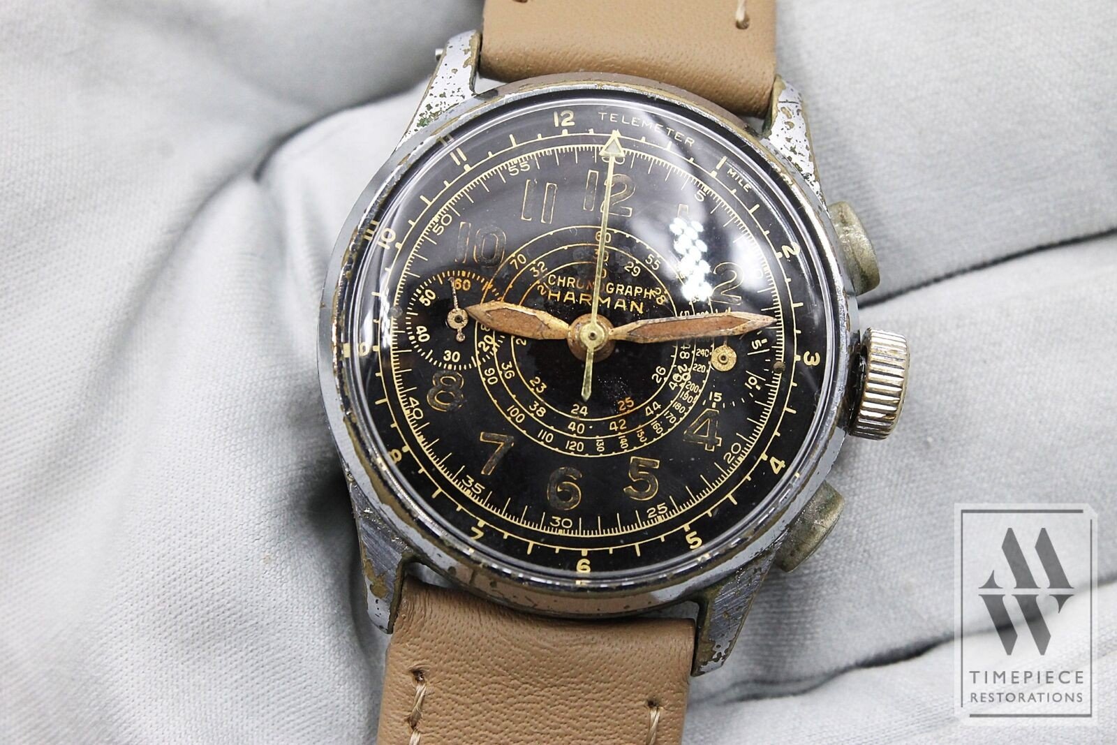 Explore Harman 1940s Military Pilot Vintage Watch