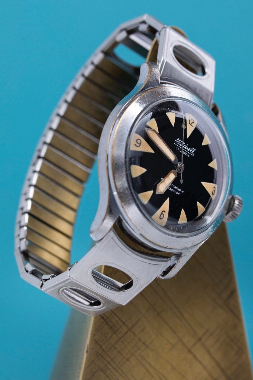 Vintage 1960s French Diving Watch by Mobi Dyck