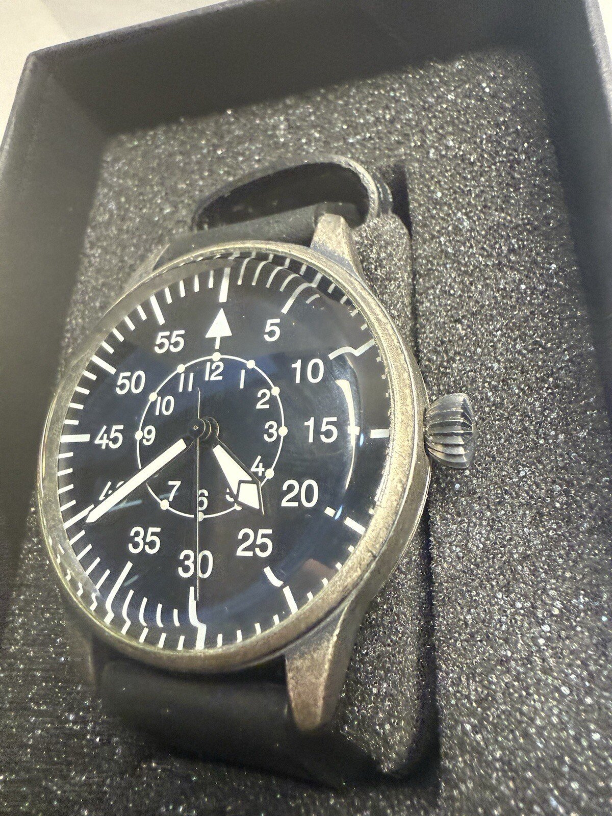 Mil-Tec Vintage Pilot Style Men's Watch 42MM