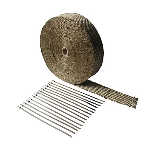 Enhance Performance with Hawk 250 Motorcycle Titanium Exhaust Wrap Enhance Performance with Hawk 250 Motorcycle Titanium Exhaust Wrap