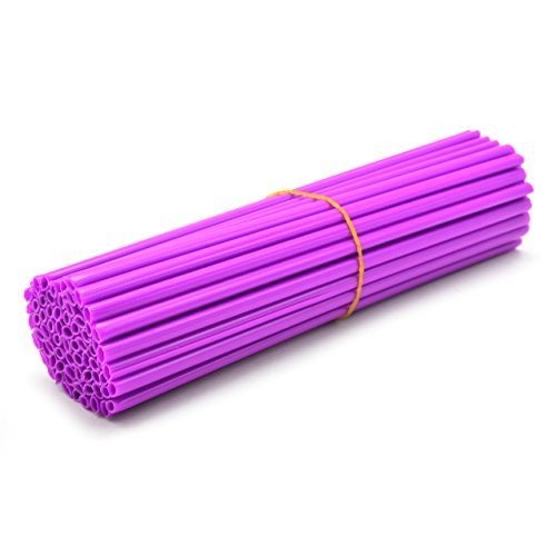 Add Vibrant Purple Spoke Skins to Your Hawk 250 Rims – 75pcs