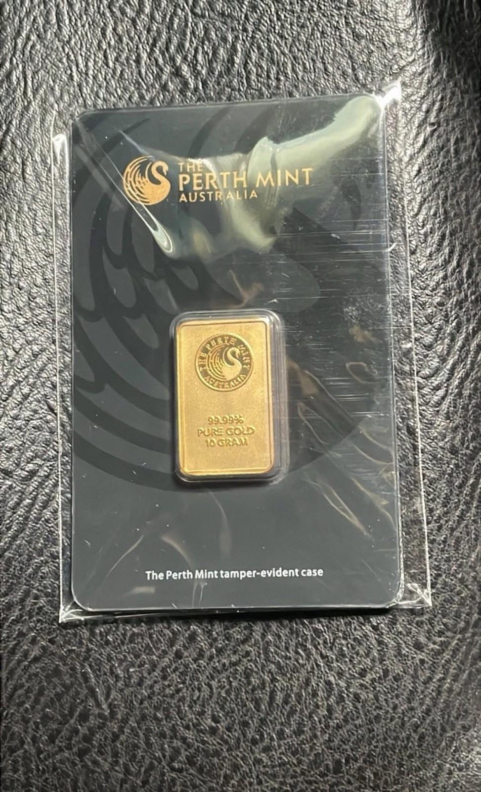 Buy Perth Mint 10g Pure Gold Bar - Sealed