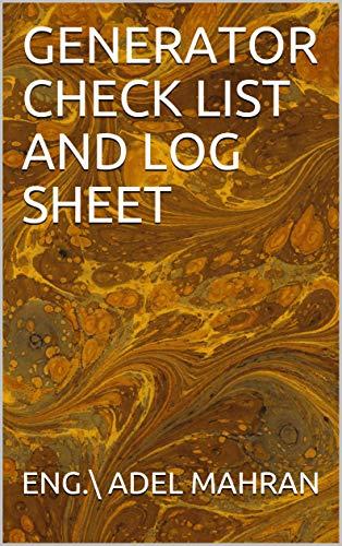 Essential Diesel Generator Log Sheet & Checklist