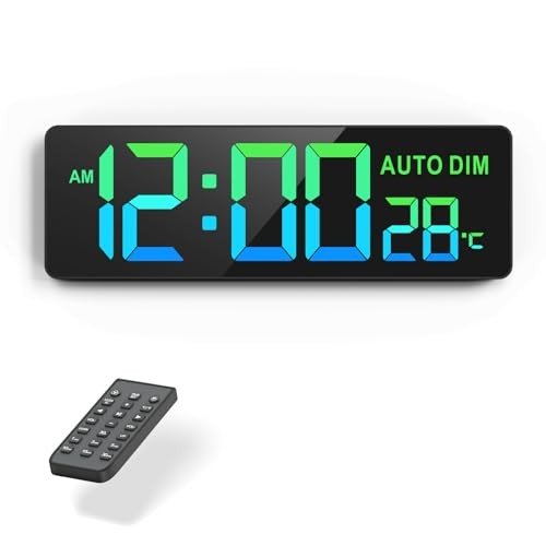 Large Digital Countdown Timer with Remote Control